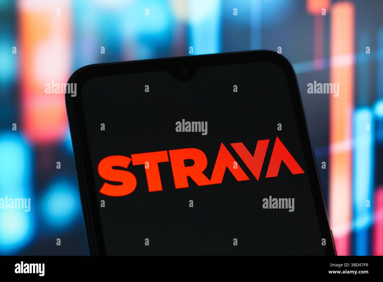 Canada. 22nd May, 2025. In this photo illustration, the Strava logo is ...