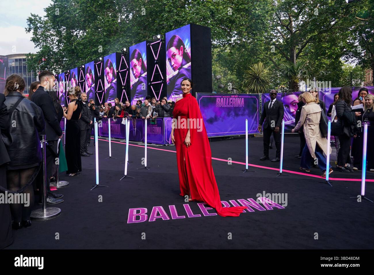 Catalina Sandino Moreno poses for photographers upon arrival at the ...