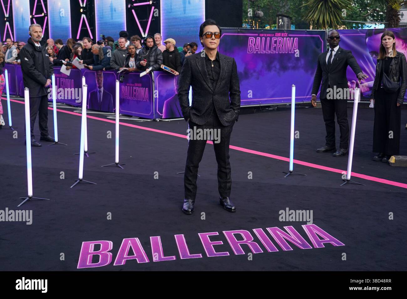 Donnie Yen poses for photographers upon arrival at the World premiere ...