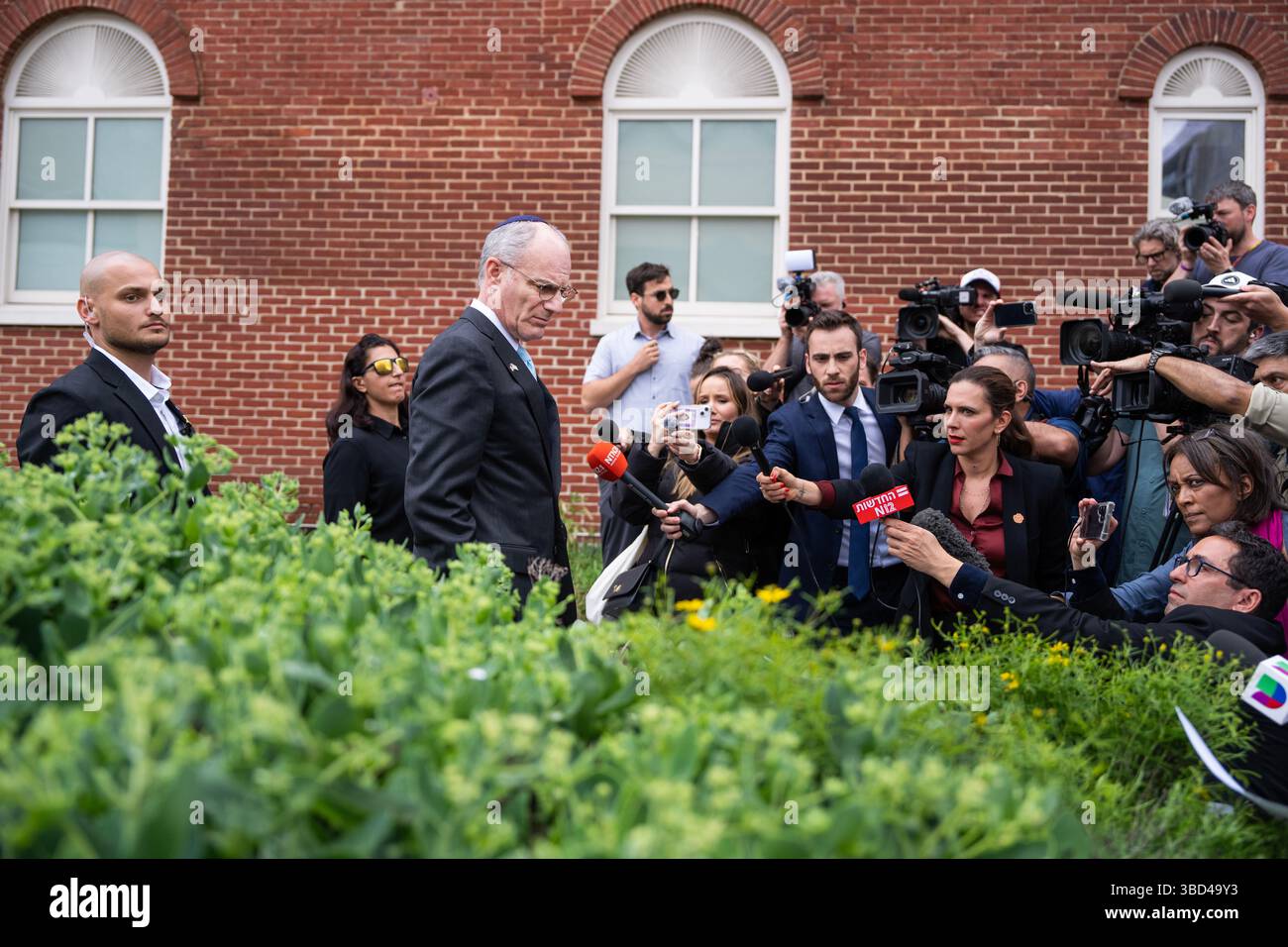 UNITED STATES - MAY 22: Israeli Ambassador to the U.S. Yechiel Leiter ...