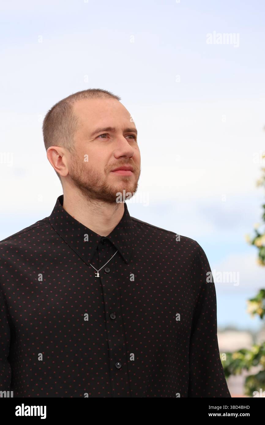 Cannes, France. 22nd May, 2025. Bastien Bouillon at the Connemara film photo call at the 78th ...