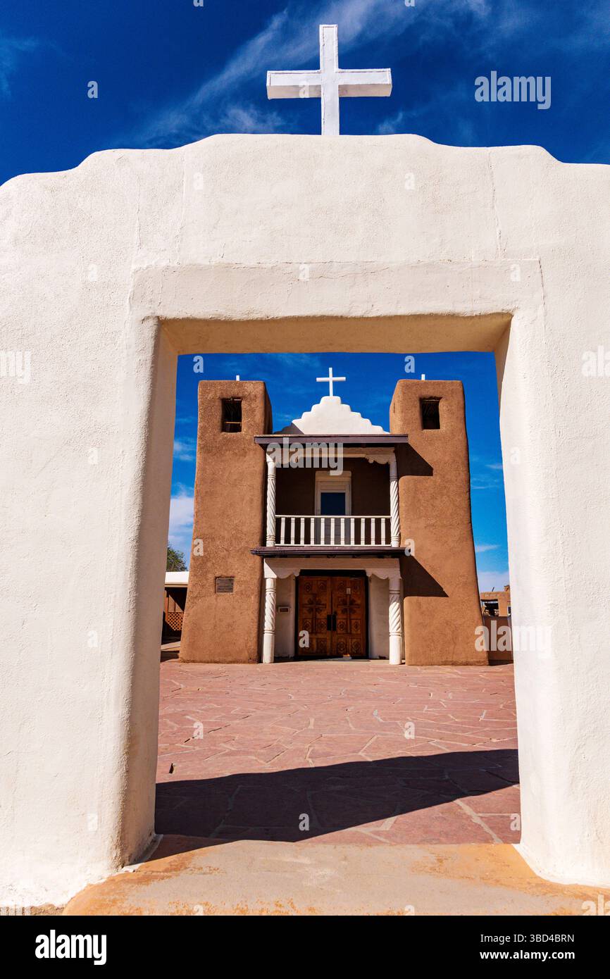 Historic San Geronimo Chuch; Taos Pueblo; Tuah Tah; Taos; New Mexico ...