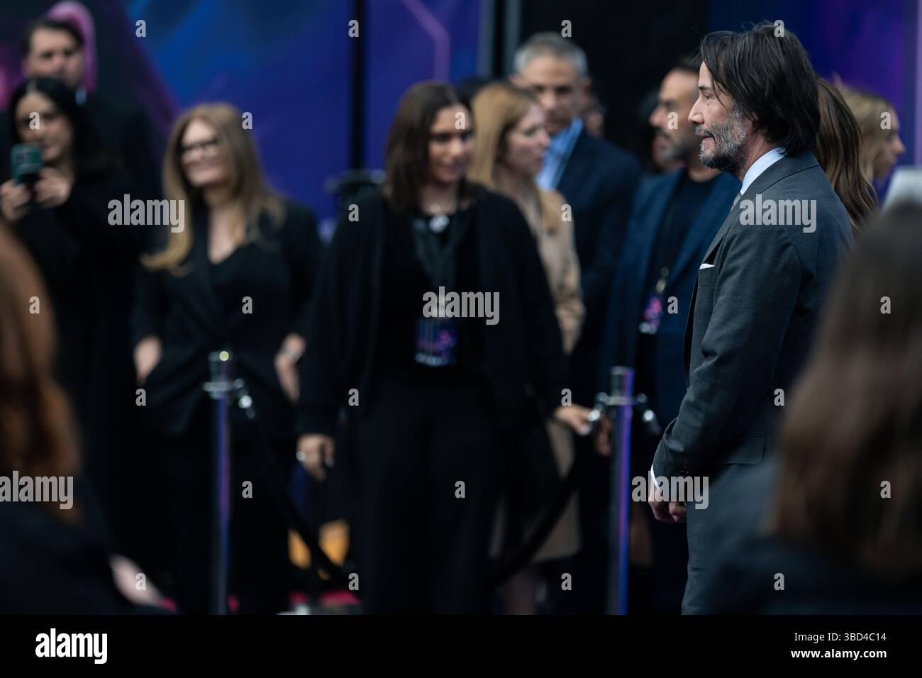 LONDON, ENGLAND - MAY 22: Keanu Reeves attends the world premiere of ...