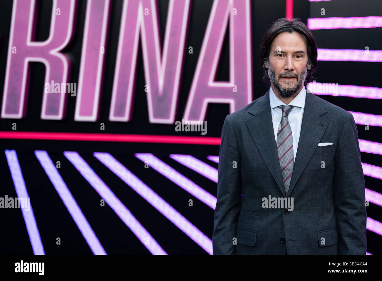 LONDON, ENGLAND - MAY 22: Keanu Reeves attends the world premiere of ...