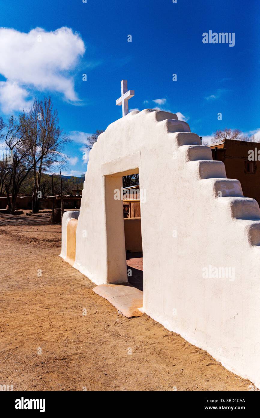 Historic San Geronimo Chuch; Taos Pueblo; Tuah Tah; Taos; New Mexico ...