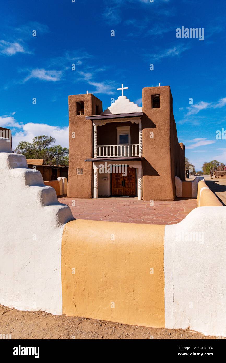 Historic San Geronimo Chuch; Taos Pueblo; Tuah Tah; Taos; New Mexico ...
