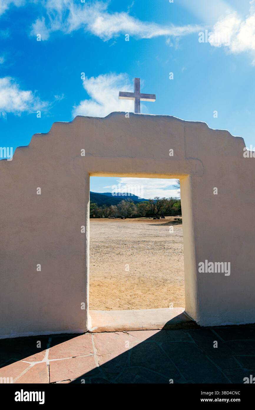 Historic San Geronimo Chuch; Taos Pueblo; Tuah Tah; Taos; New Mexico ...