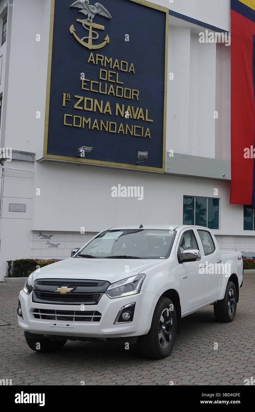 GYE DELIVES ARMY TRUCKS Guayaquil, Thursday, May 22, 2025 This afternoon, at the First Naval ...