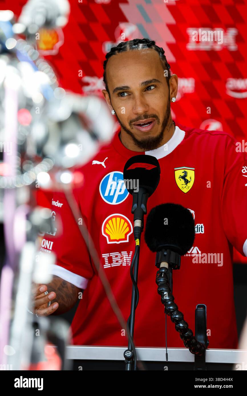 Monte-Carlo, Monaco. 22nd May, 2025. #44 Lewis Hamilton (GBR, Scuderia ...
