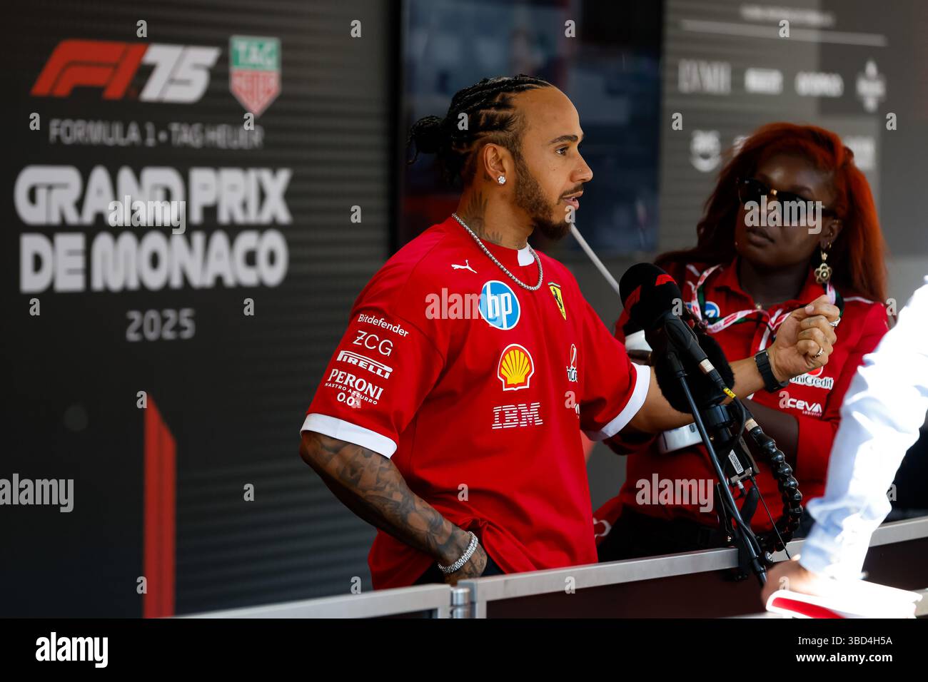 Monte-Carlo, Monaco. 22nd May, 2025. #44 Lewis Hamilton (GBR, Scuderia ...