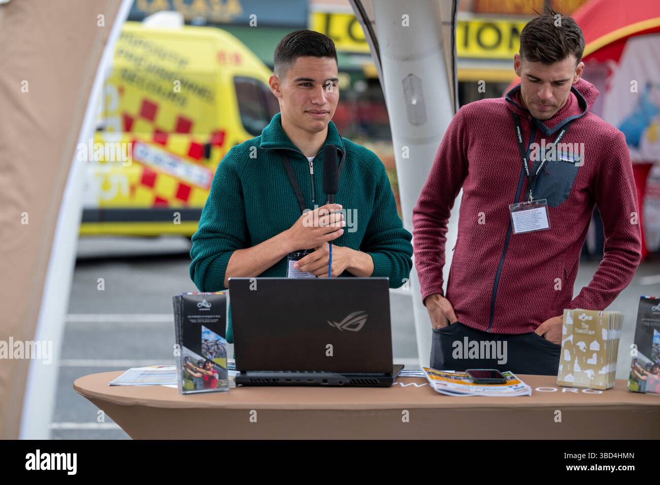 Cauterets, France. 22nd May, 2025. Nicolas Calvet during the Ronde de l ...