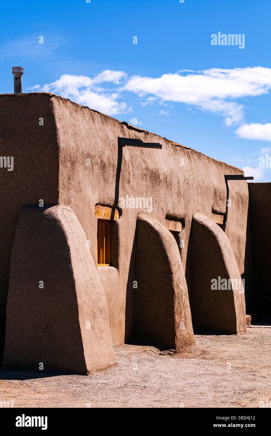 Taos Pueblo; Tuah Tah; Taos; New Mexico; USA Stock Photo - Alamy