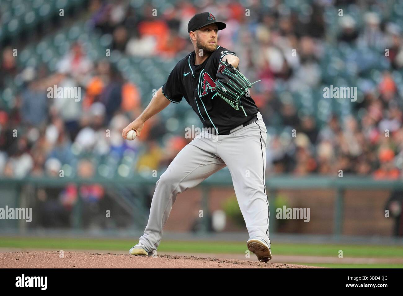Arizona Diamondbacks pitcher Merrill Kelly during a baseball game ...