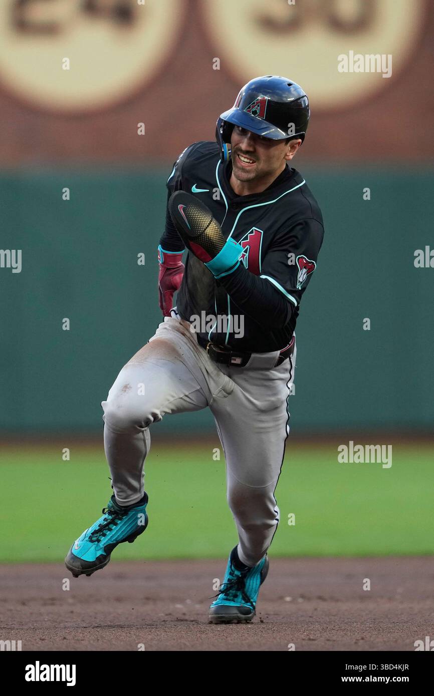 Arizona Diamondbacks' Corbin Carroll during a baseball game against the ...
