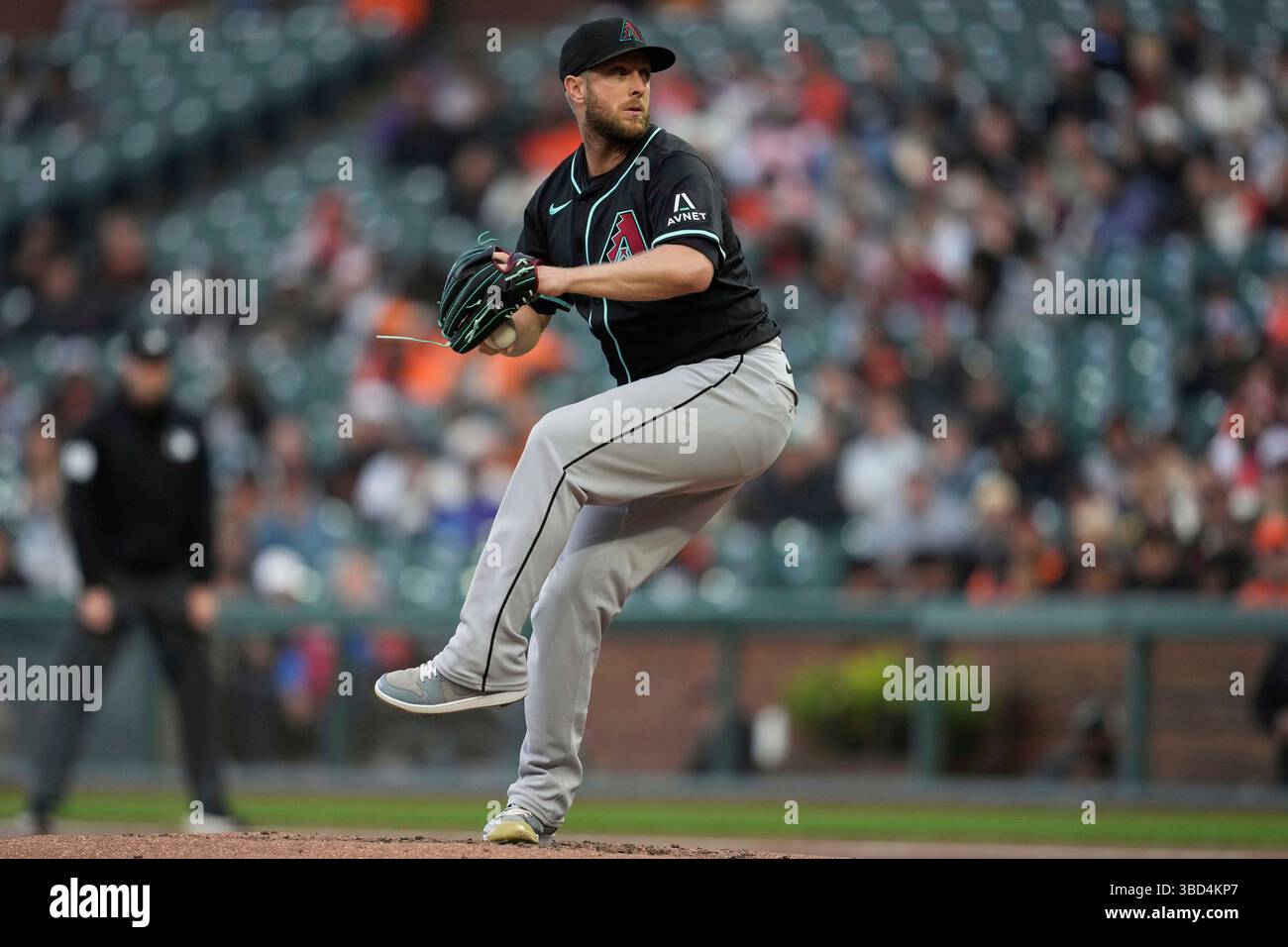 Arizona Diamondbacks pitcher Merrill Kelly during a baseball game ...