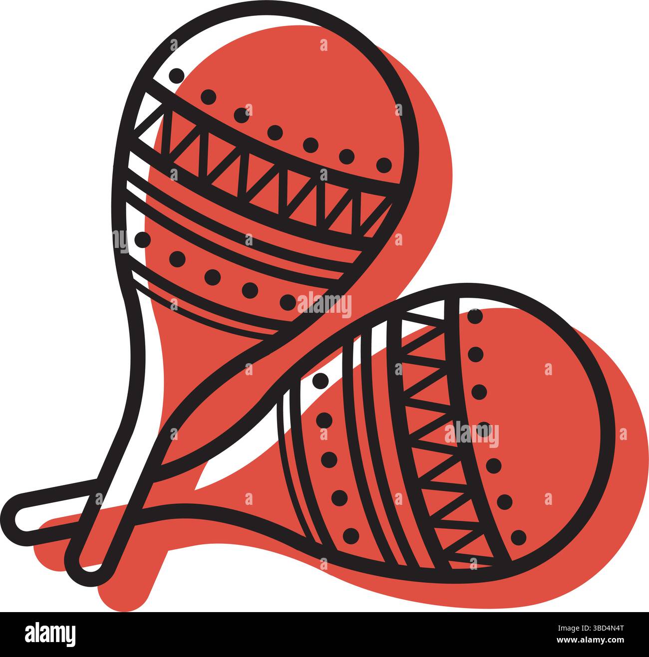 Traditional maracas icon. Vector Stock Vector Image & Art - Alamy