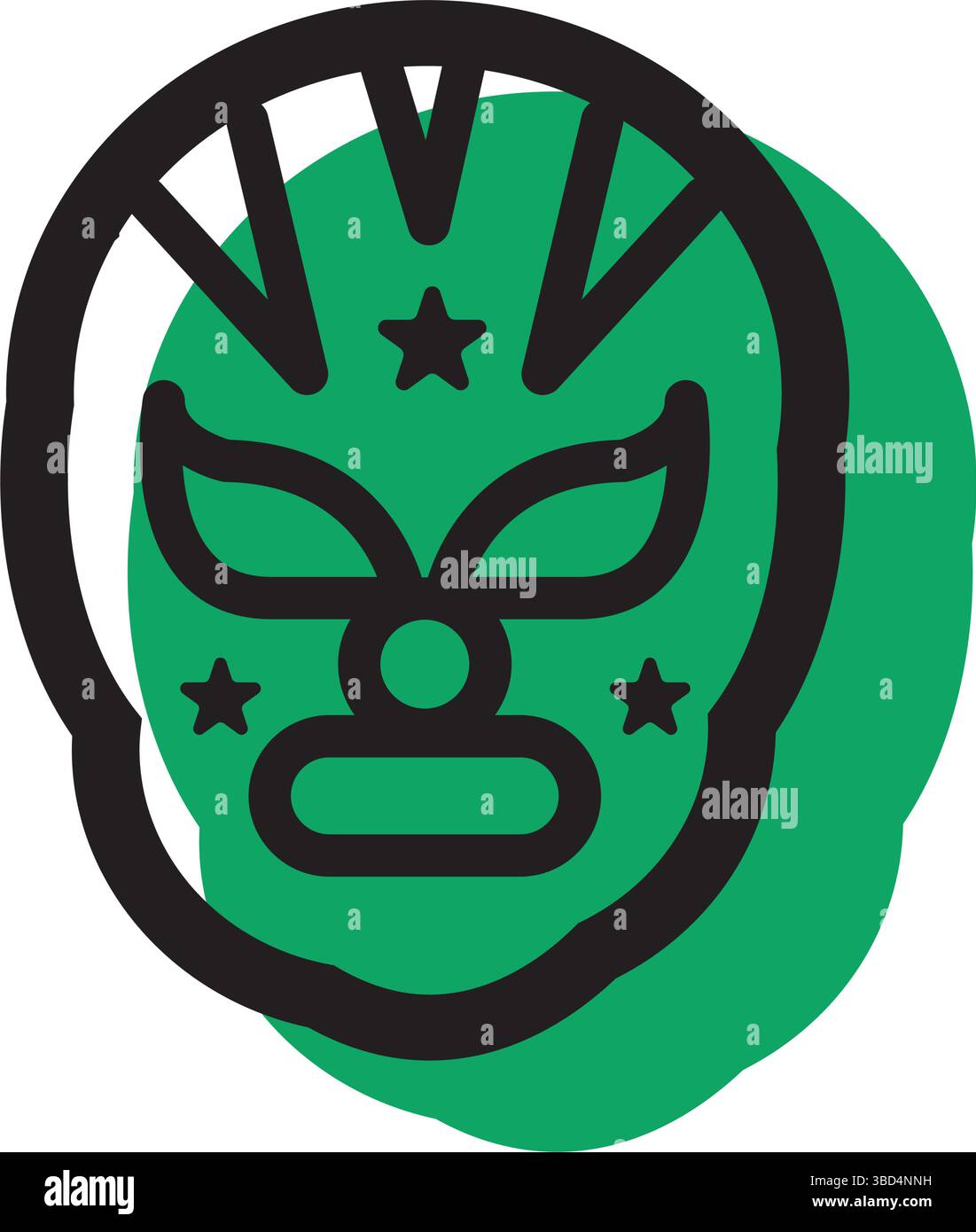 Luchador mask icon. Vector Stock Vector Image & Art - Alamy