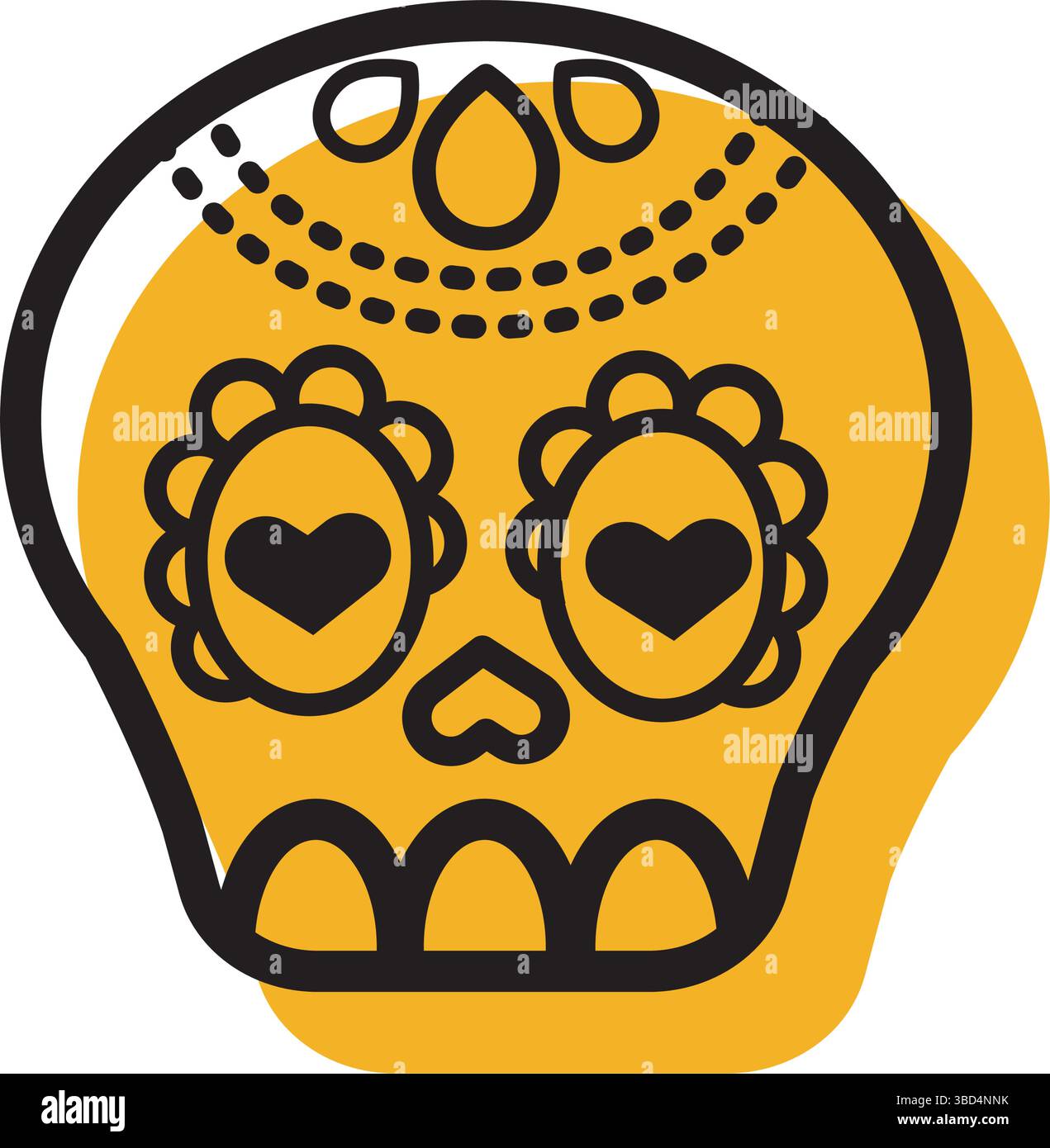 Bold skull design Cut Out Stock Images & Pictures - Alamy