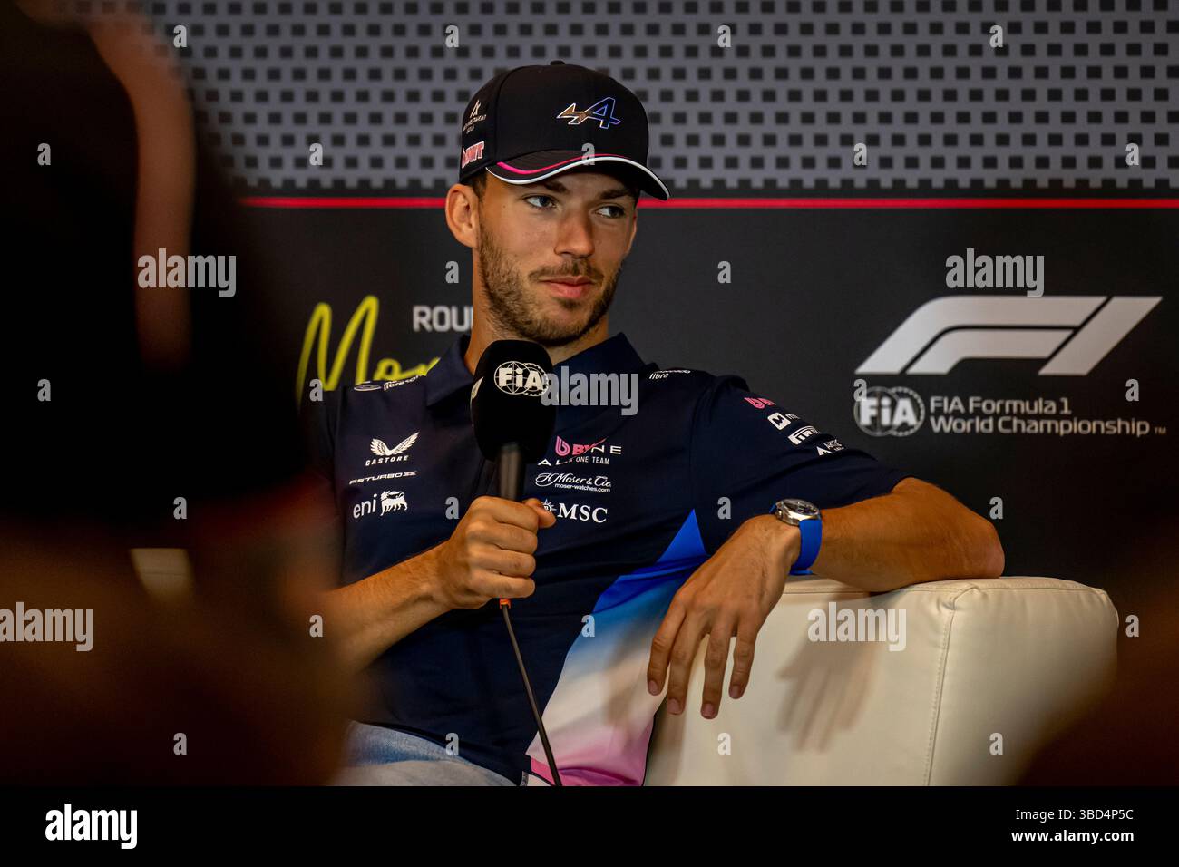 Monte Carlo, Monaco, 22 May 2025, Pierre Gasly, from France competes ...