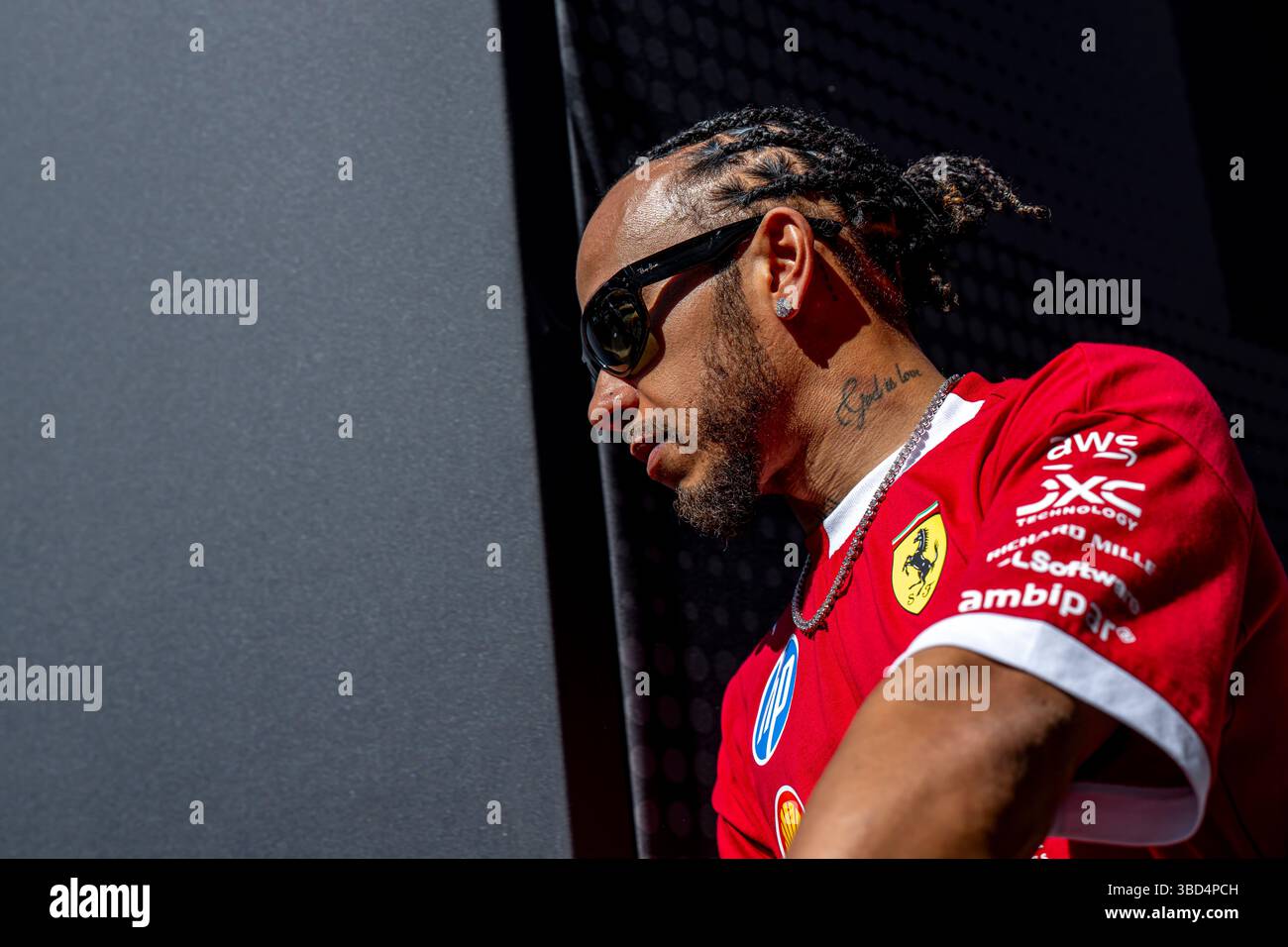 Monte Carlo, Monaco, 22 May 2025, Lewis Hamilton, from United Kingdom ...