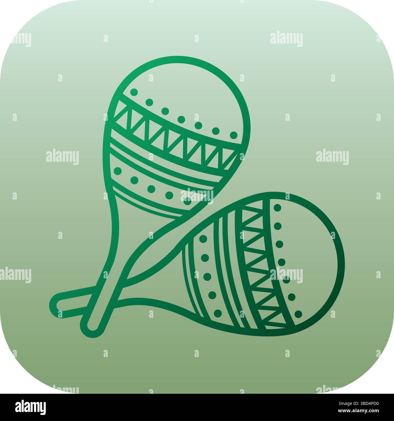 Traditional maracas icon. Vector Stock Vector Image & Art - Alamy