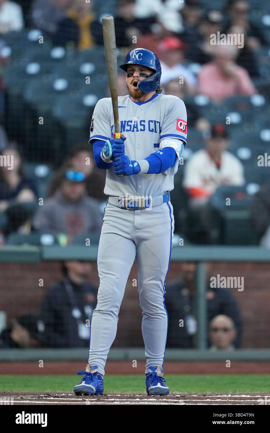 Kansas City Royals' Bobby Witt Jr. during a baseball game against the ...