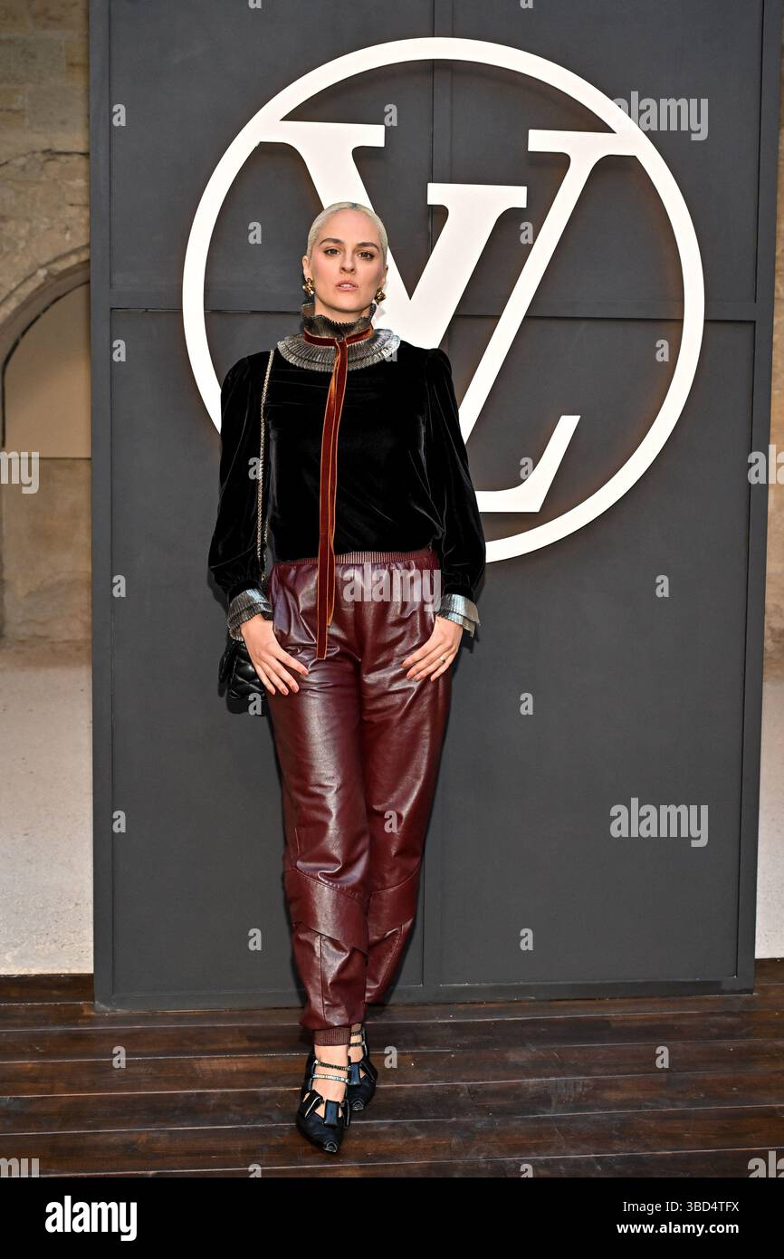 Noemie Merlant attending the Louis Vuitton Cruise 2026 fashion show at ...