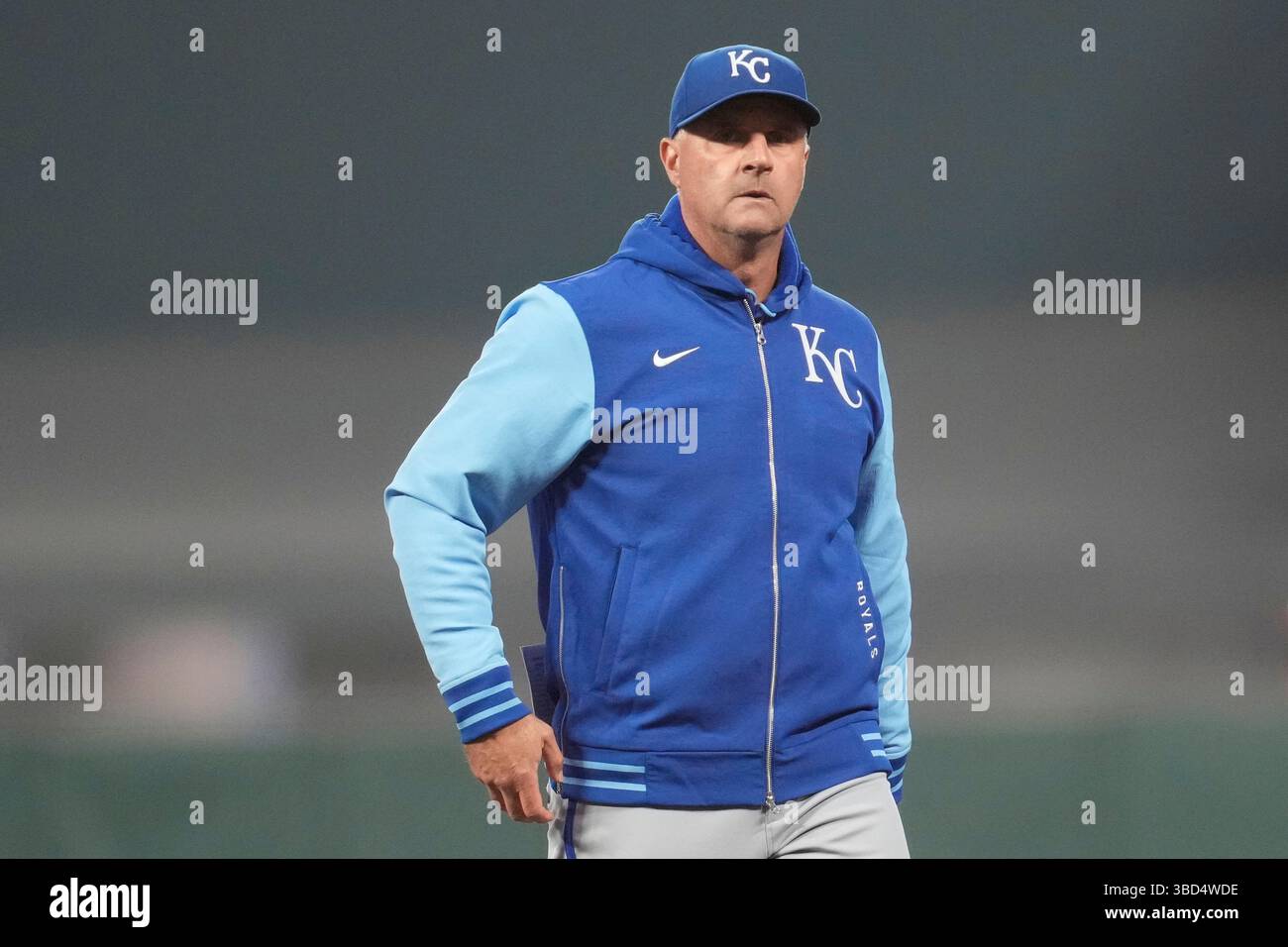 Kansas City Royals manager Matt Quatraro during a baseball game against ...