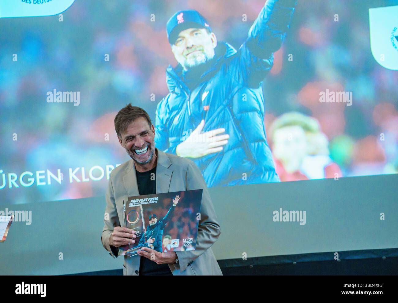 Jürgen Klopp, Global Head of Soccer at Red Bull, smiles during a ...