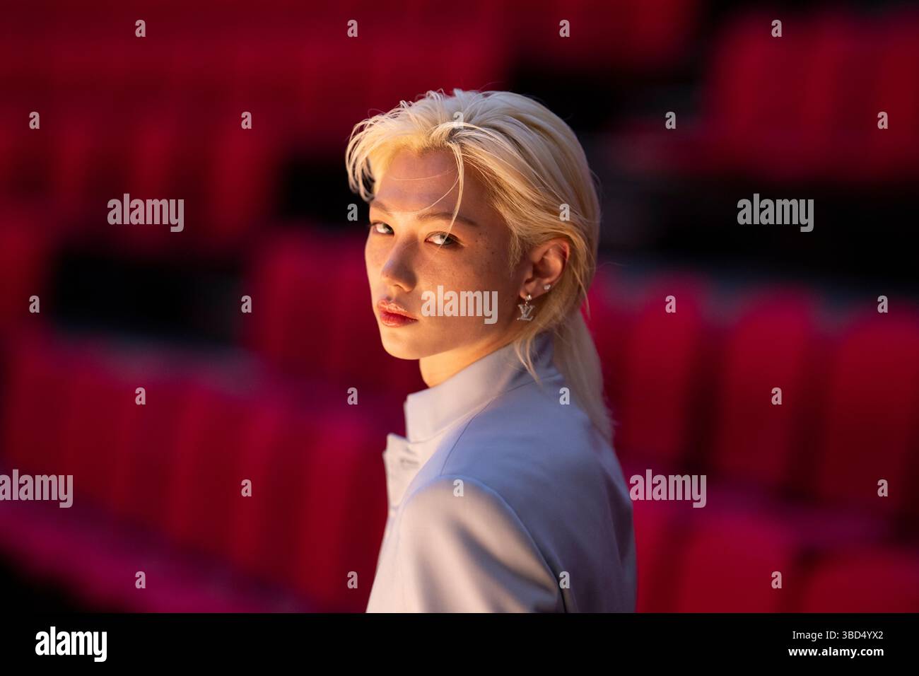 Avignon, France. 22nd May, 2025. Felix from K pop group Stray kids ...