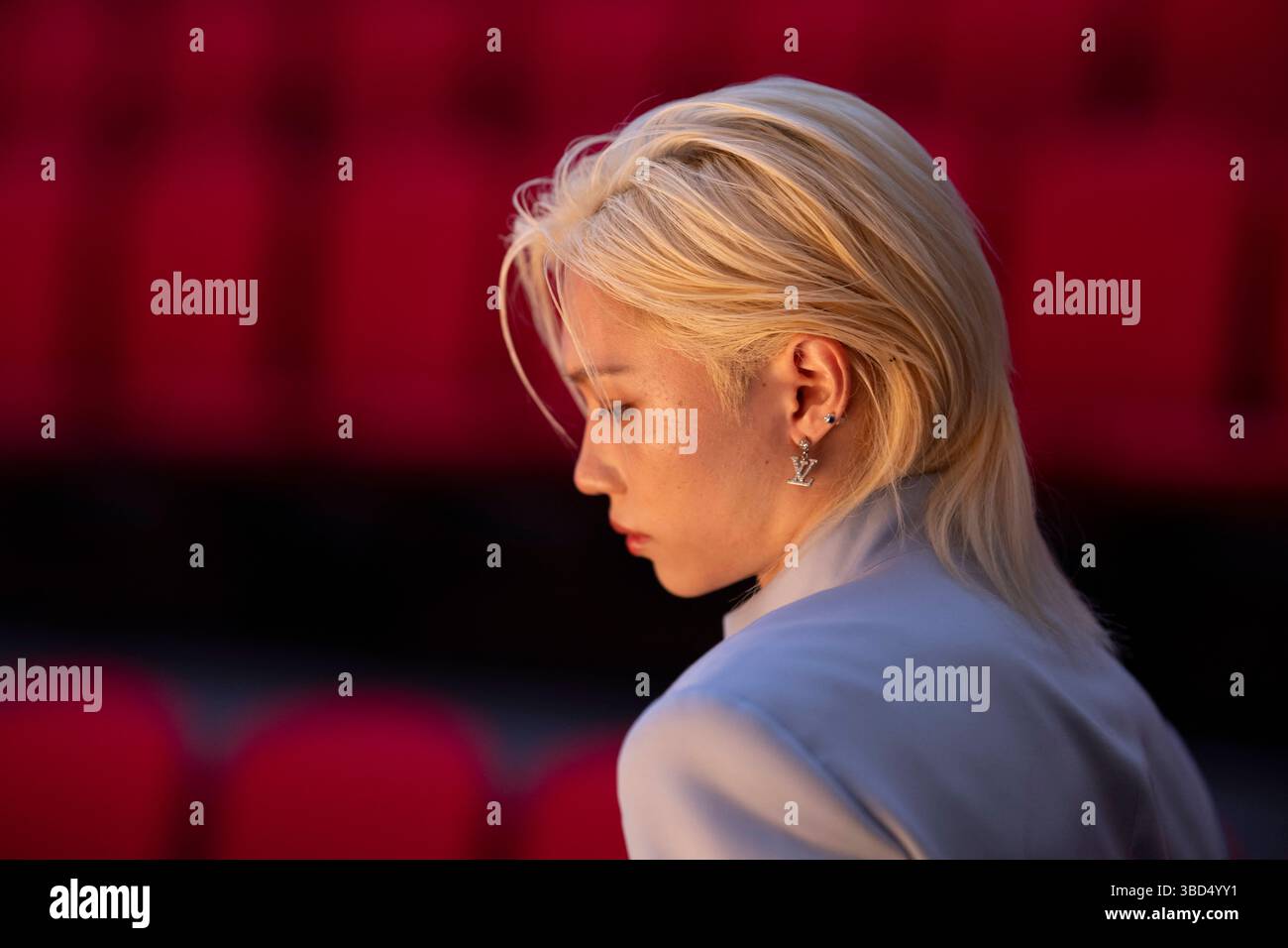 Avignon, France. 22nd May, 2025. Felix from K pop group Stray kids ...