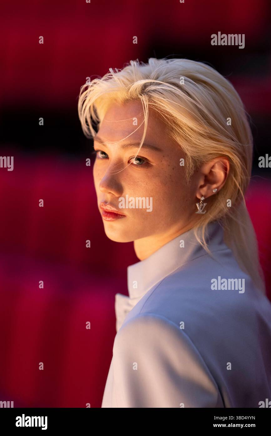 Avignon, France. 22nd May, 2025. Felix from K pop group Stray kids ...