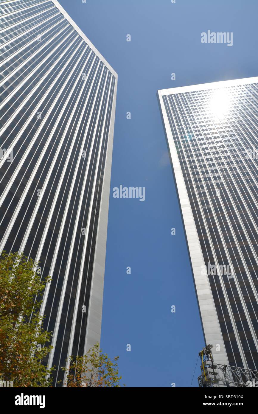 Upward view showcases architectural hi-res stock photography and images ...