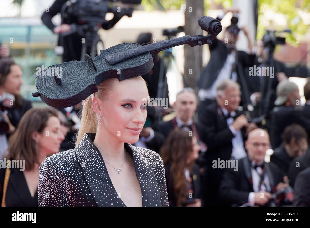Cannes, France. 22nd May, 2025. Model Magda Swider dressed by ...