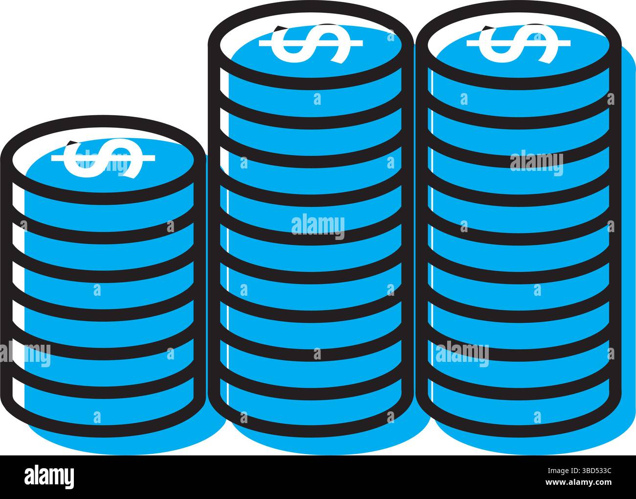 Towers view Stock Vector Images - Alamy