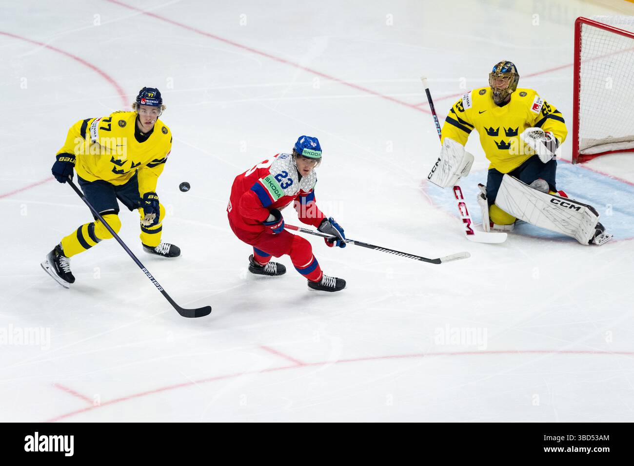 Simon Edvinsson and Jacob Markström of, Sweden. , . as well as Lukas ...