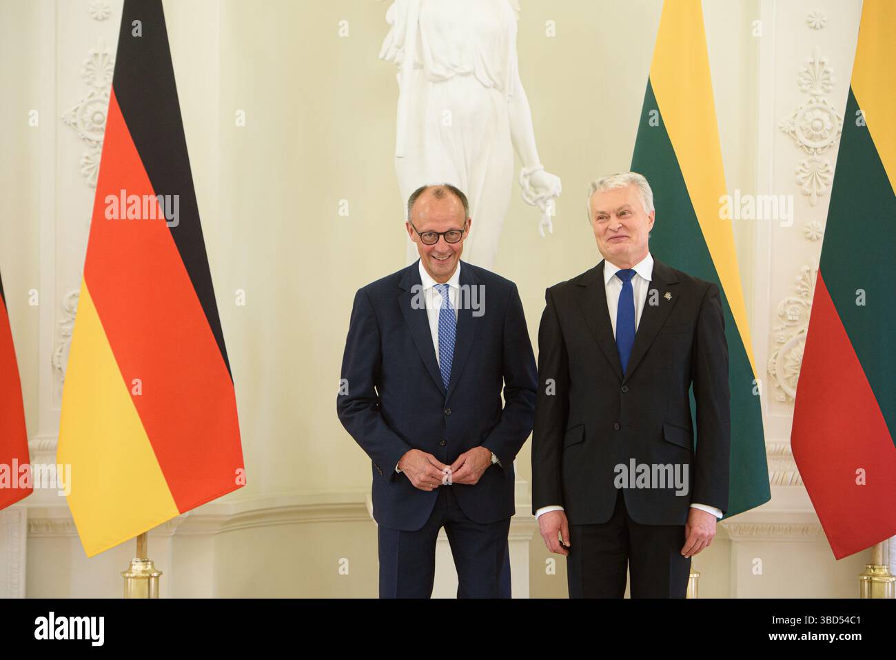 Vilnius, Lithuania. 22nd May, 2025. Lithuanian President Gitanas ...