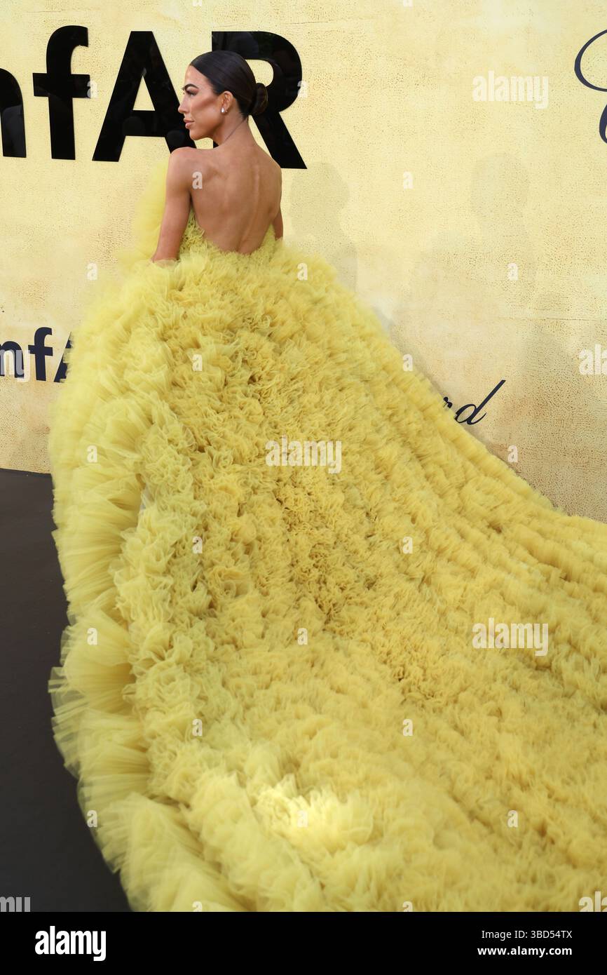 Skye Hankey at the amfAR Gala Cannes 2025 presented by Chopard at Hotel ...