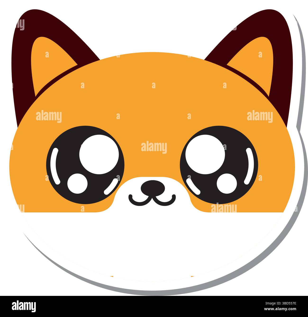 Face of fox Cut Out Stock Images & Pictures - Alamy