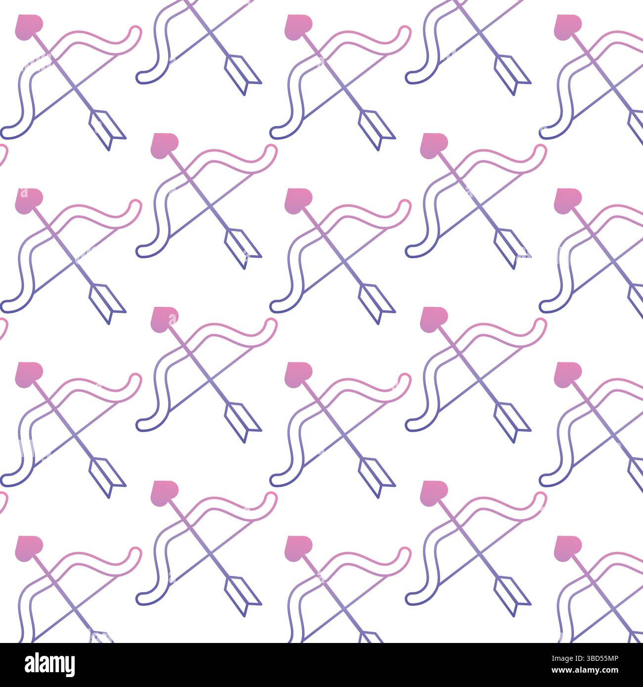 Cupid bow and arrows. Vector illustration Stock Vector Image & Art - Alamy