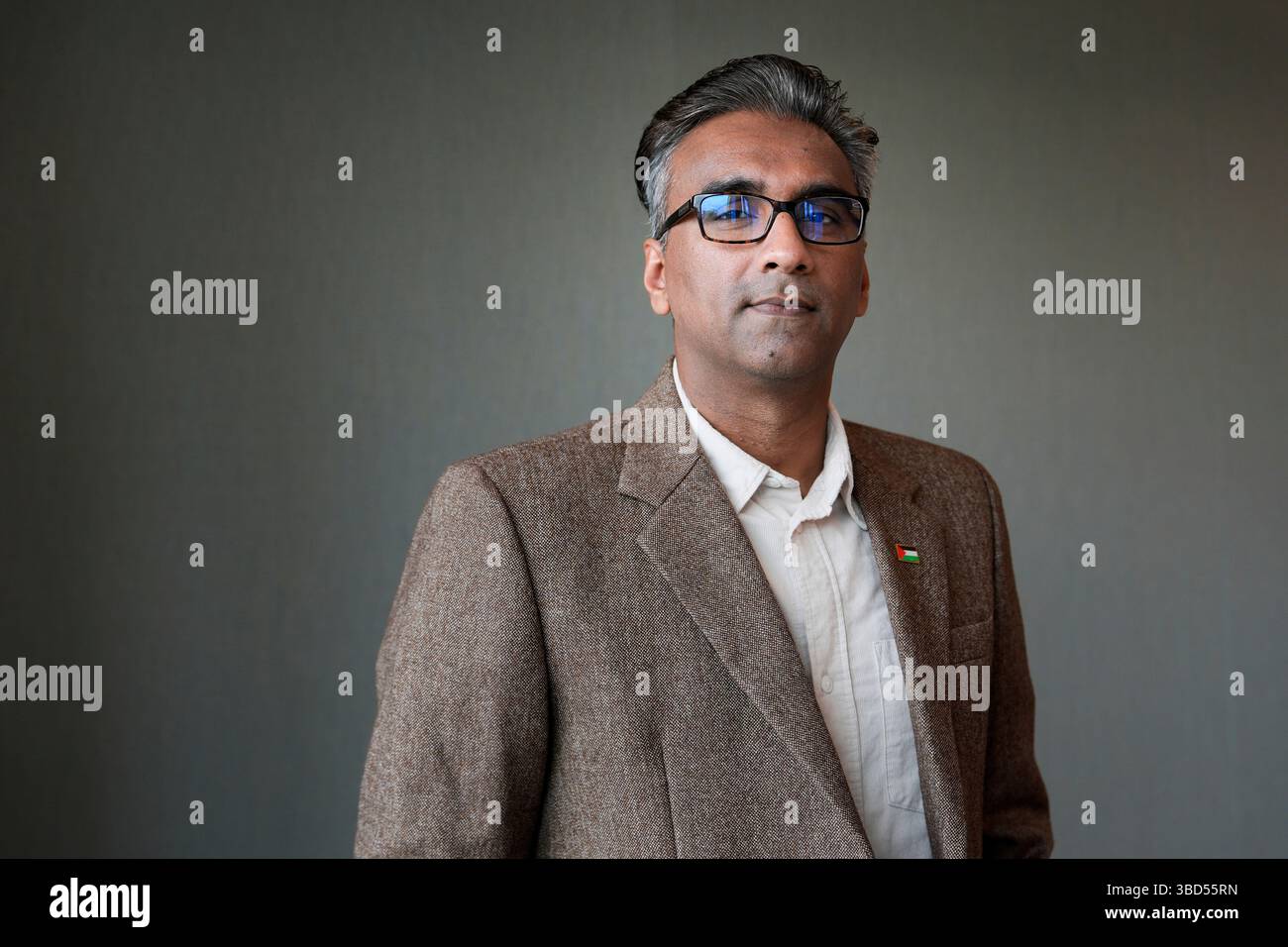 Badar Khan Suri poses for a portrait, Thursday, May 22, 2025, in ...