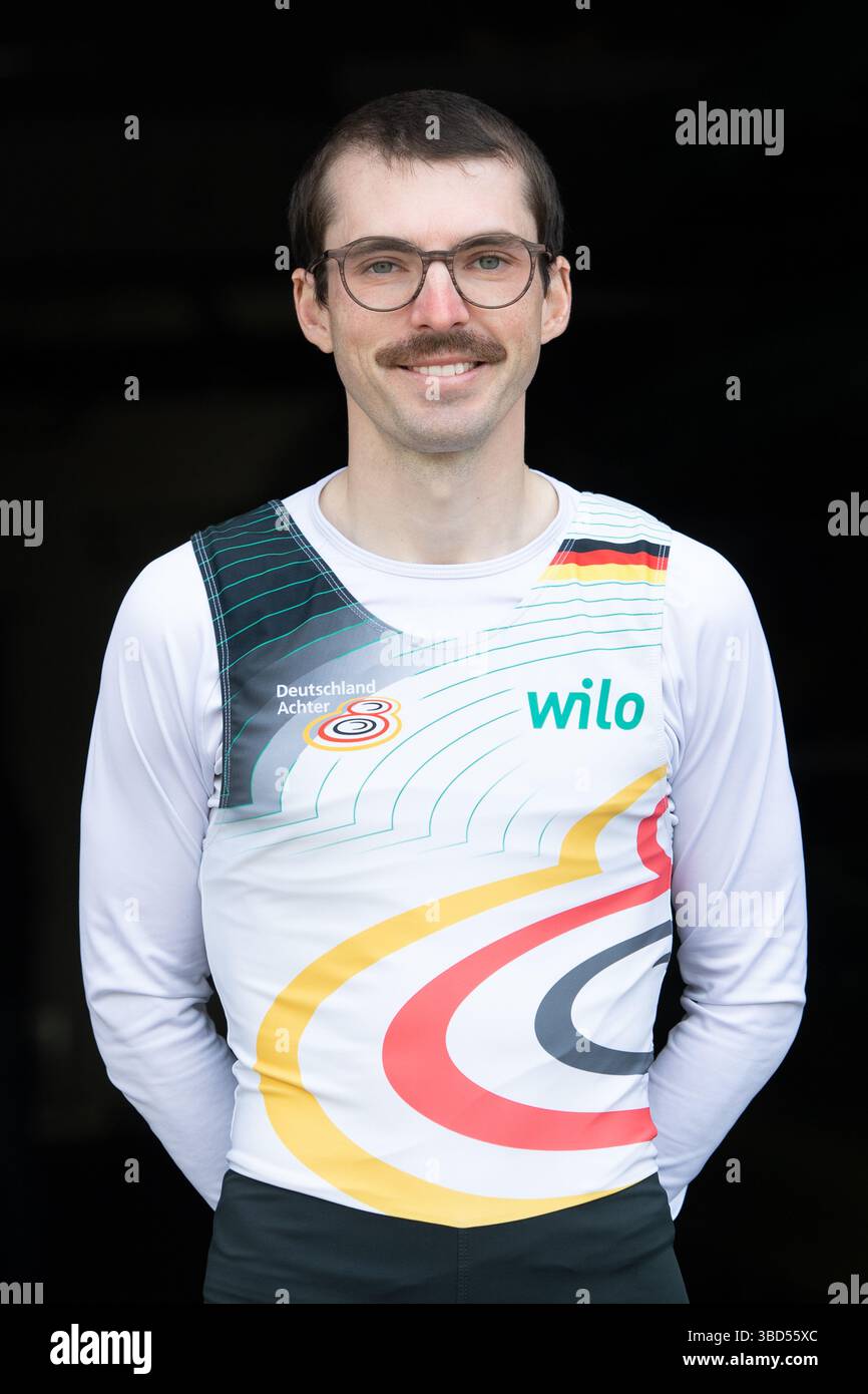 Helmsman Jonas WIESEN, Germanyachter, portrait, portrait, cropped ...