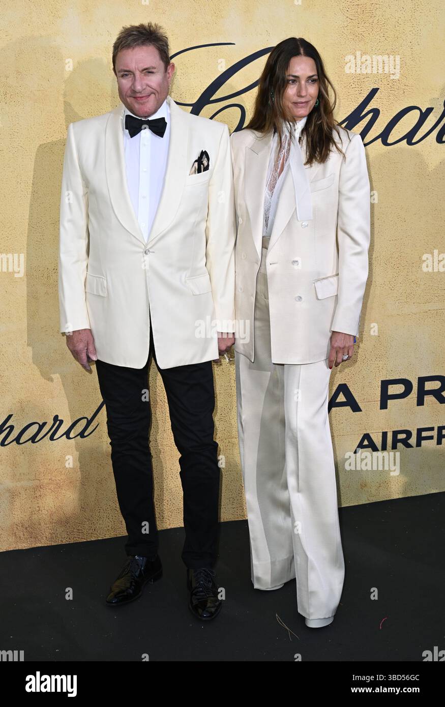 Cannes, France. May 22nd, 2025. Simon Le Bon and Yasmin Le Bon ...