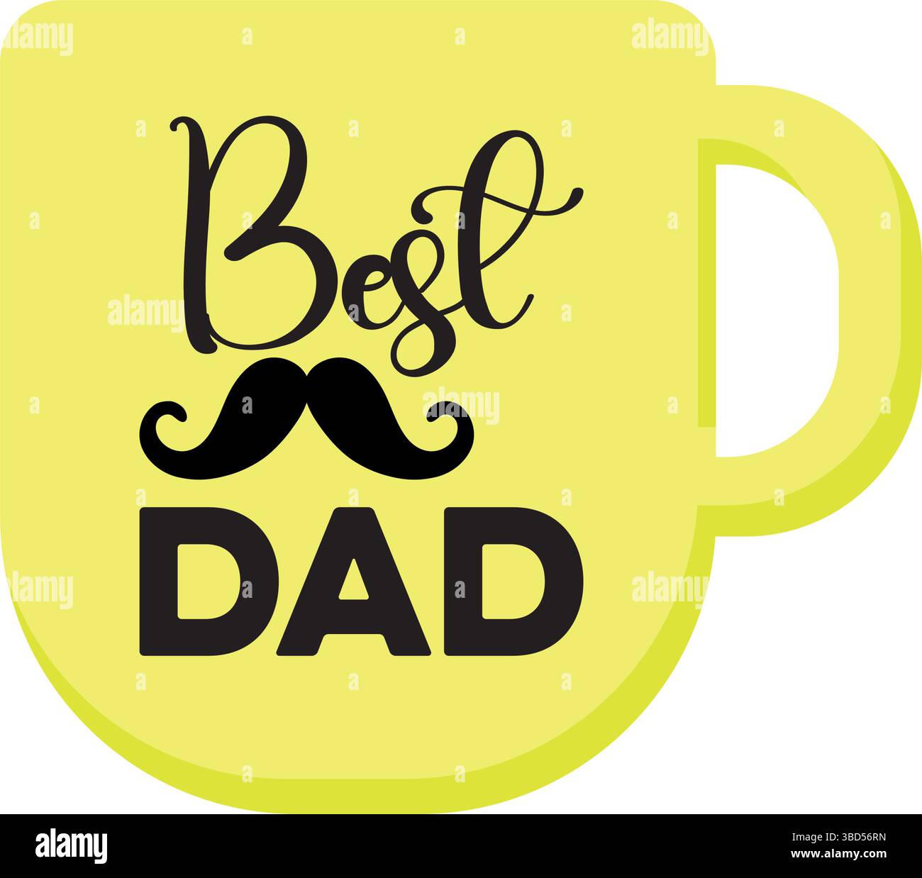Best dad mug icon. Vector Stock Vector Image & Art - Alamy