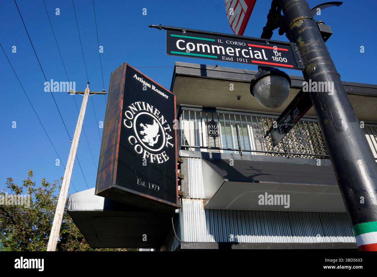 Commercial drive vancouver coffee hi-res stock photography and images ...