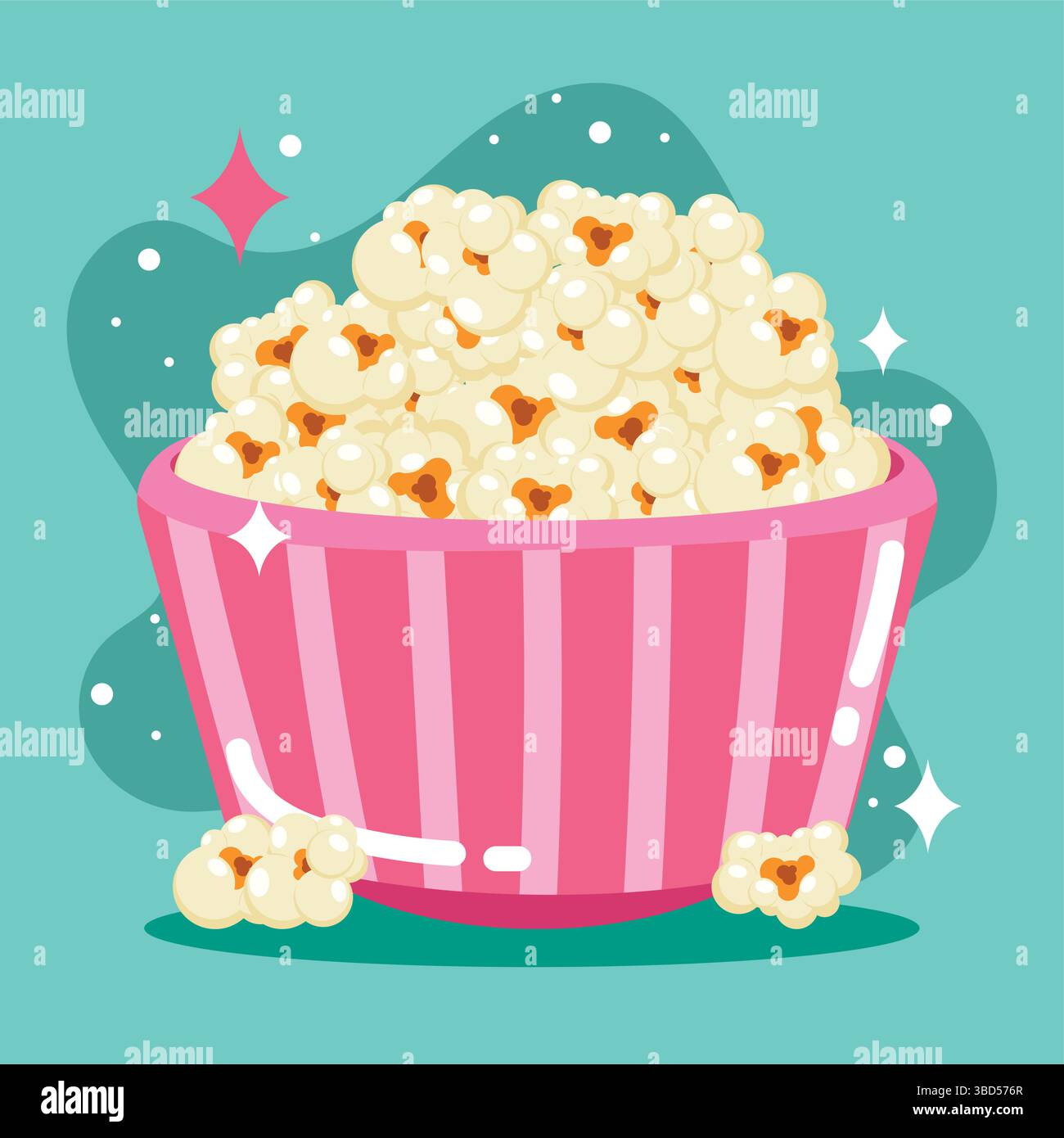Pink corn Stock Vector Images - Alamy