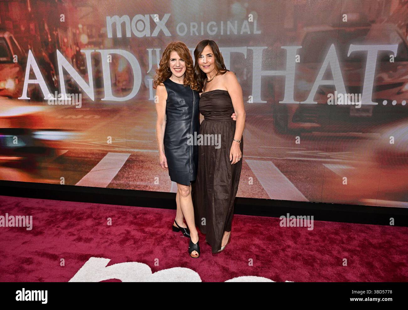 Julie Rottenberg, left, and Elisa Zuritsky attend the premiere of "And ...