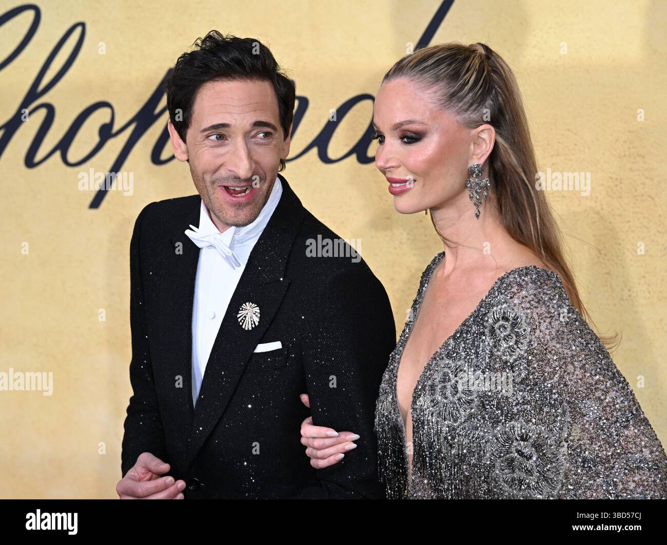 Cannes, France. May 22nd, 2025. Adrien Brody and Georgina Chapman ...