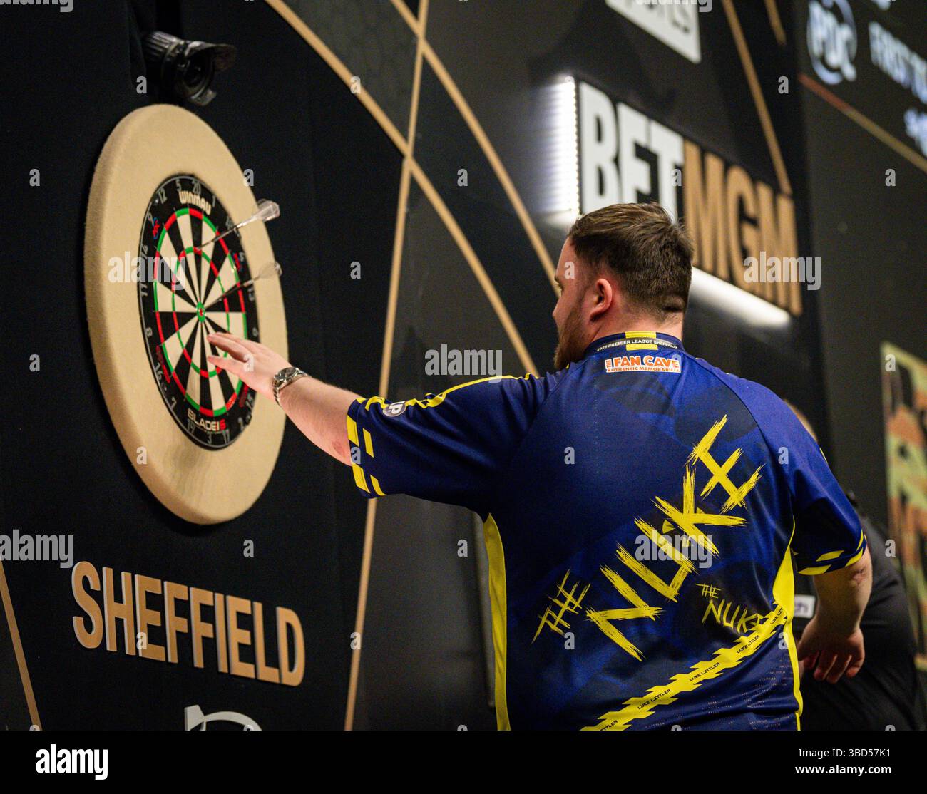 22nd May 2025; Utilita Arena, Sheffield, England; 2025 PDC Premier ...