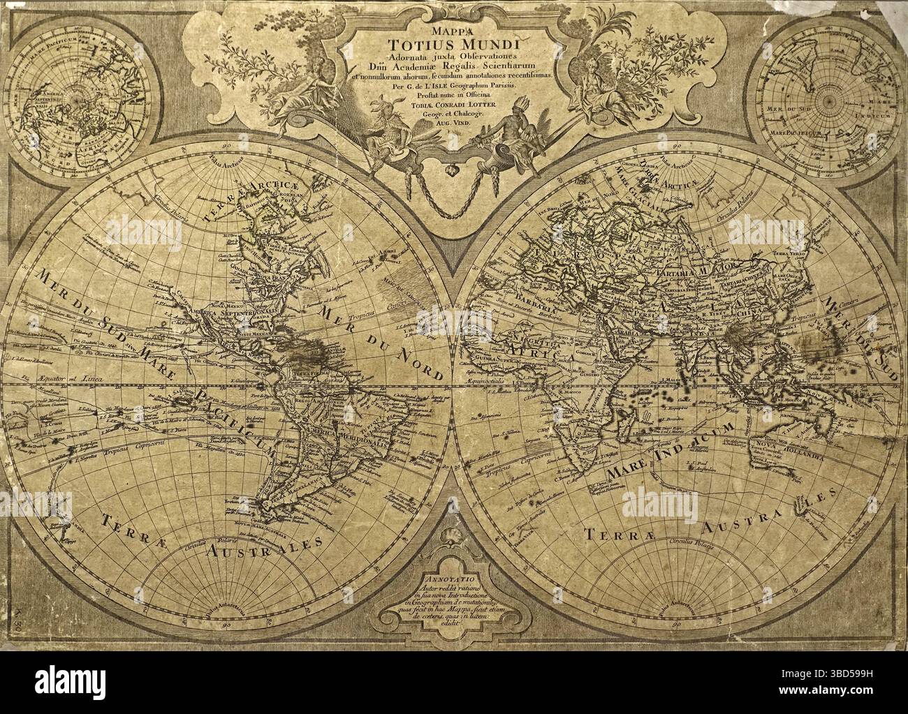 Mappa delisle hi-res stock photography and images - Alamy